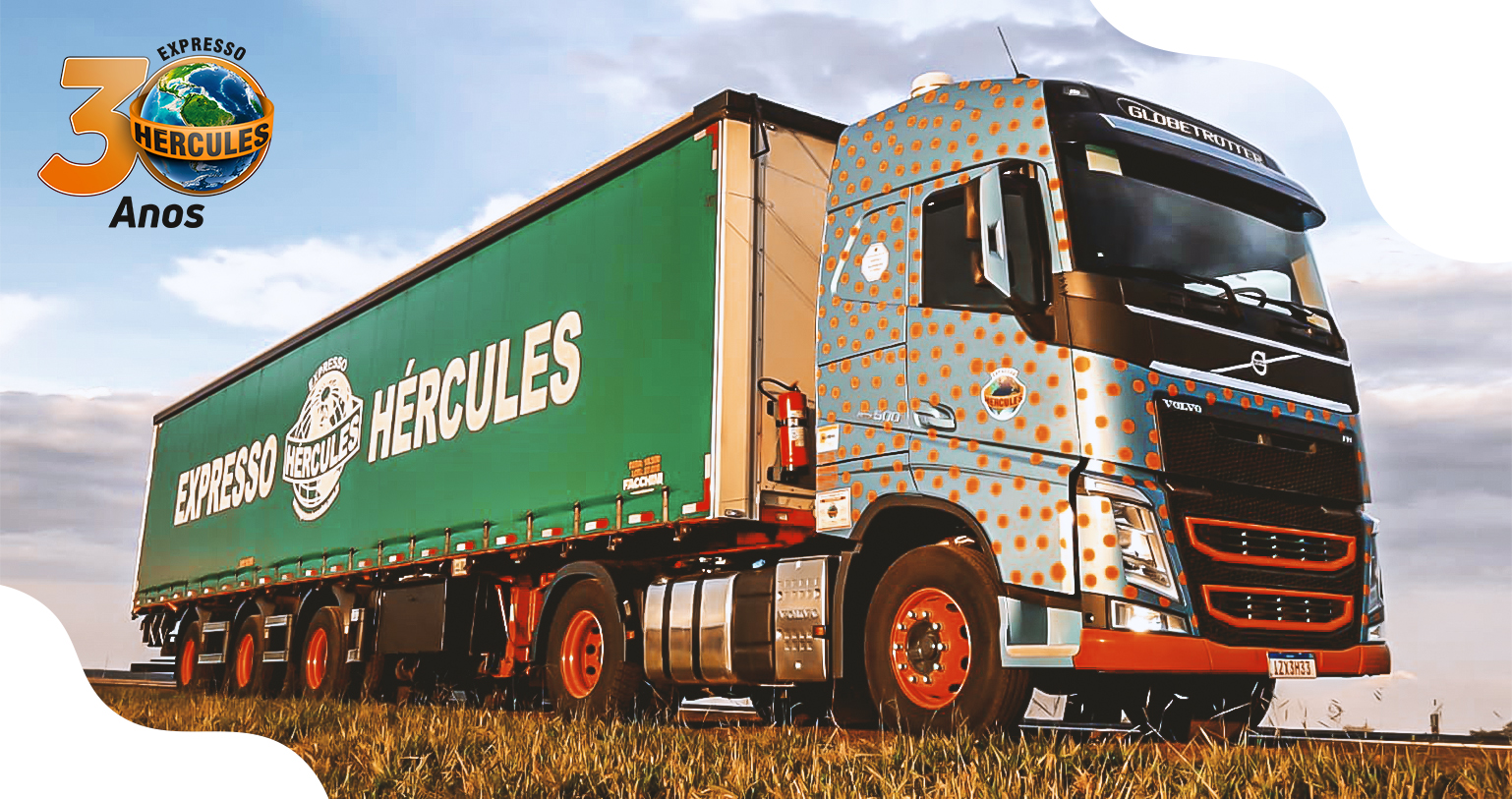 30 ANOS CONSTRUINDO NOSSA HISTÓRIA NAS ESTRADAS | Expresso Hércules